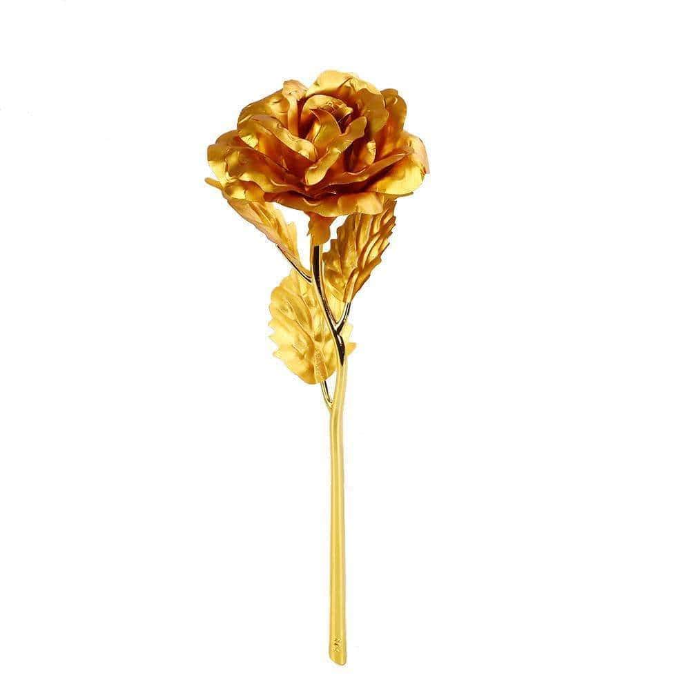 Impress Your Loved Ones with a Luxurious 24k Gold Rose – Madeofrose