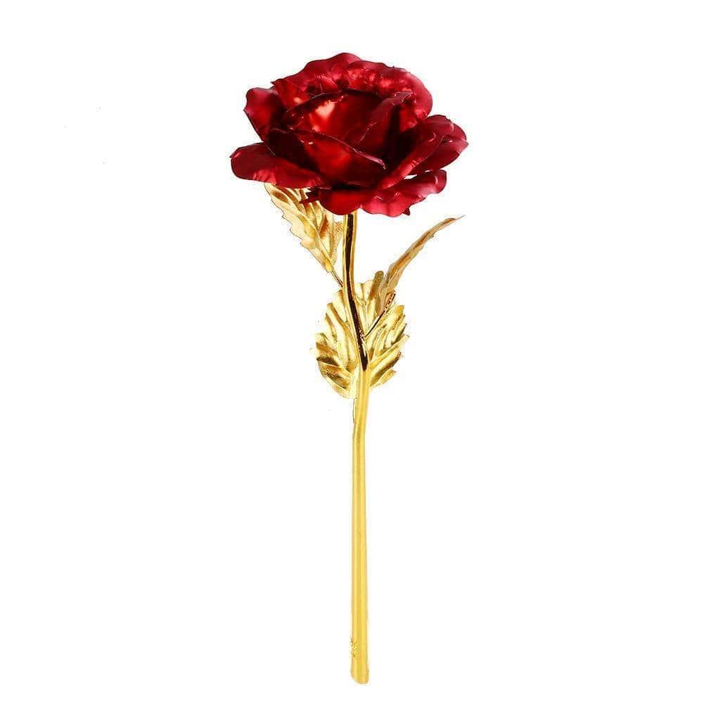 24K Golden Rose – RED - awesome gift - Madeofrose