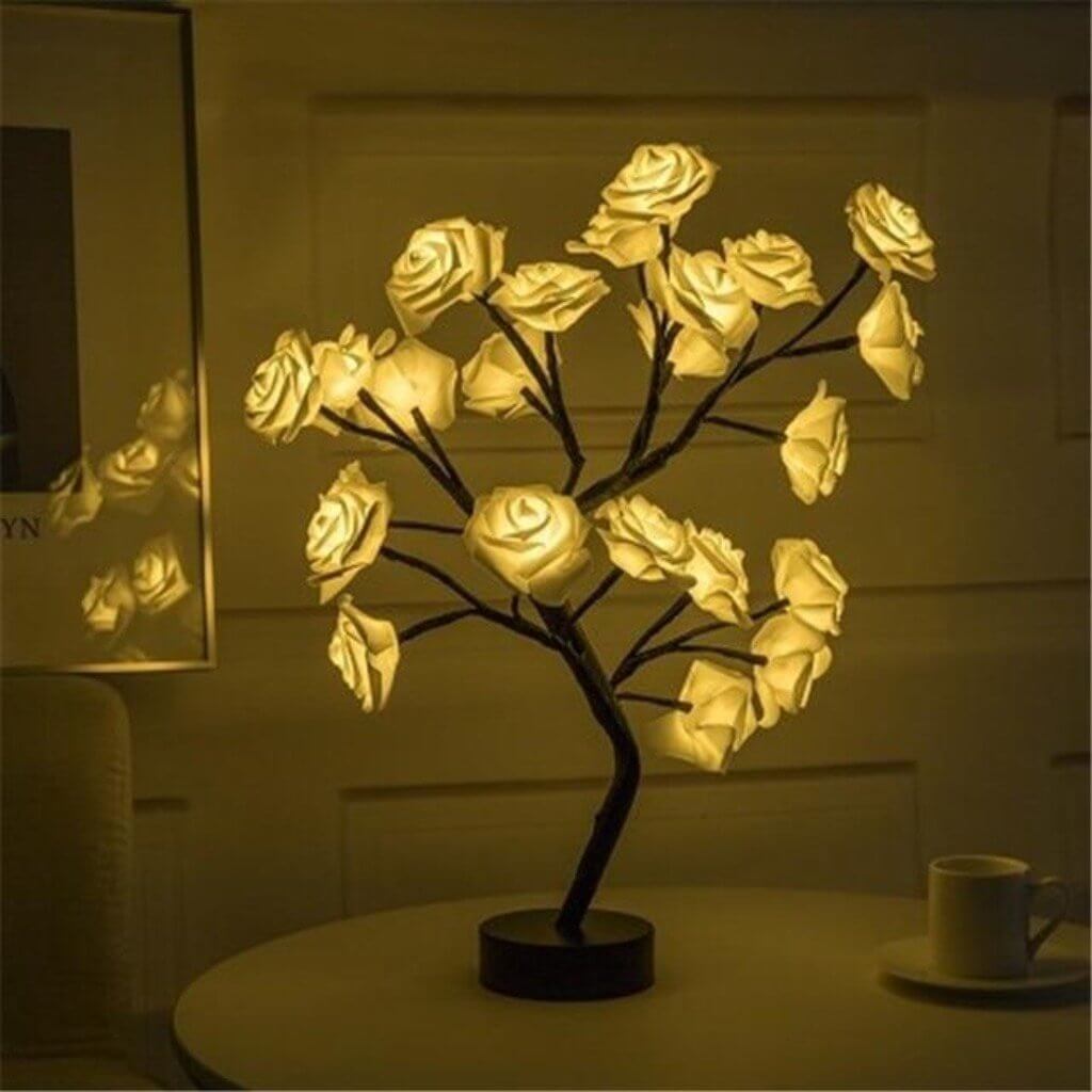 Led Rose Tree Lamp - Enchant Your Space | Exclusive Offer – Madeofrose